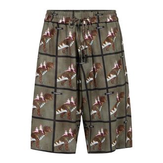 Iceberg Homme, Shorts, Multicolore, Taille: XL Bermuda en Viscose
