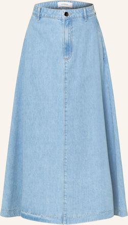 Comma Comma Jeansrock blau