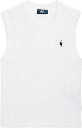 Polo Ralph Lauren Femme, Pulls, Blanc, Taille: 38 FR Vesta Pulls &agrave; col rond