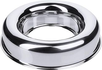 Contacto Reisrand Savarinform Edelstahl 18/10 Ø22 cm Gastro-Qualität spülmaschinengeeignet, ideal zum Anrichten von Reis, Desserts & Beilagen