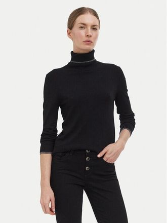 Liu Jo Rollkragenpullover WF6013 MS49I Schwarz Slim Fit
