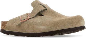 Birkenstock Suede Slipper - Taupe