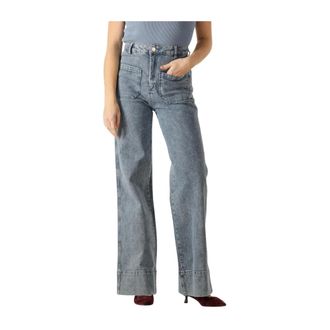 Ibana Damen, Jeans, Blau, LGr&ouml;&szlig;e
