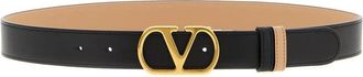 Valentino Garavani Femme, Accessoires, Noir, Taille: 70 CM VLogo Signature Reversible Belt