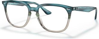 Ray-Ban Rb4362 Optics Havana Fassung Klar Glas 53-18