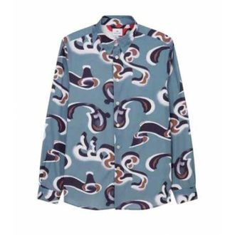 Paul Smith Herren, Shirts, Blau, MGr&ouml;&szlig;e