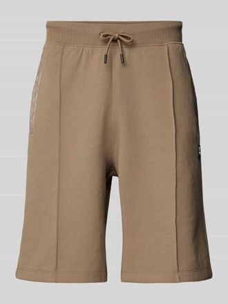 HUGO BOSS Sweatshorts mit Label-Print Modell Dilmos