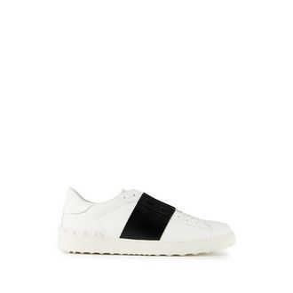Valentino Baskets crant&eacute;es en cuir