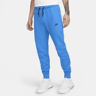 Nike Pantalon de jogging Nike Sportswear Tech Fleece pour homme - Bleu