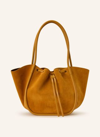 Proenza Schouler Shopper Ruched Large Mit Pouch braun