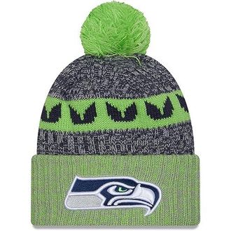 New Era NFL Sideline Bonnet Beanie - Seattle Seahawks