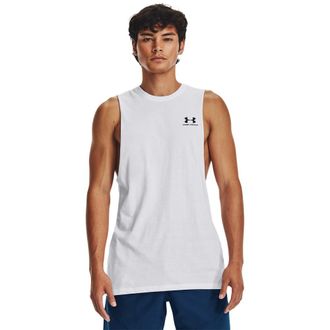 Under Armour Herren Sportstyle Left Chest Cut Off T-Shirt