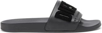 Diesel Sa-Mayemi Flock W Slide - - Shoes - Damen - Grau - 40 EU