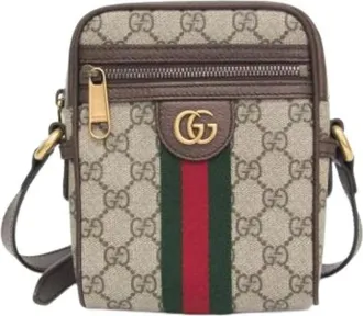 Gucci unisex, Pre-owned, Beige, Taille: ONE Size Pre-owned GG Small 598127 Shoulder Bag
