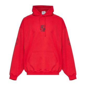 VETEMENTS Hoodie - - Sweatshirts & Hoodies - Herren - Rot - M
