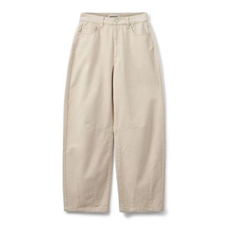 Sofie Schnoor Femme, Jeans, Blanc, Taille: 44 FR Off White Barrel-Leg Jeans