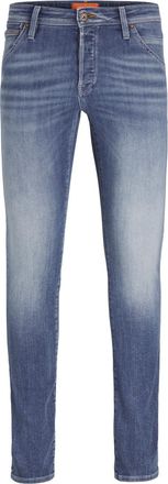 Jack & Jones Herren Jeans Hose Slim Fit Skinny - schwarz blau grau, Farbe:Hellblau, Jeans/Hosen Neu:30W / 30L