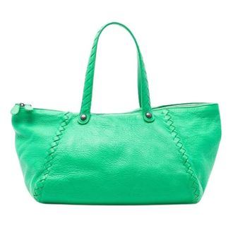 Bottega Veneta Pre-owned Tote Bag - - Pre-owned - Damen - Gr&uuml;n - ONE SIZE