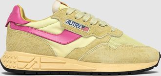 Autry Baskets Reelwind Low Suede Net Straw Chrose