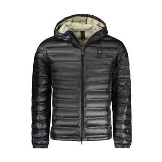 Blauer Homme, Vestes, Noir, Taille: 2XL Veste &agrave; Capuche en Polyamide