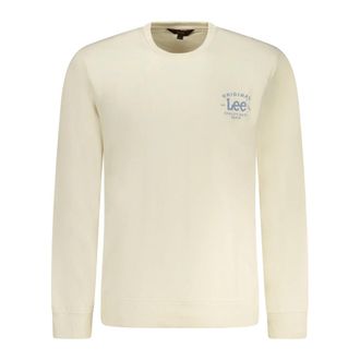 Lee SWS Crew Langarm-Sweatshirt - - Sweatshirts & Hoodies - Herren - Beige - 2XL