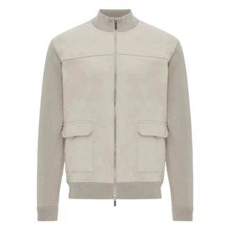 Gentiluomo Homme, Vestes, Beige, Taille: 2XL Jacket Zip LS