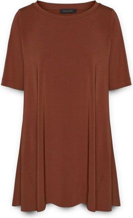 Elena Miro Damen, Oberteile, Braun, 2XLGröße