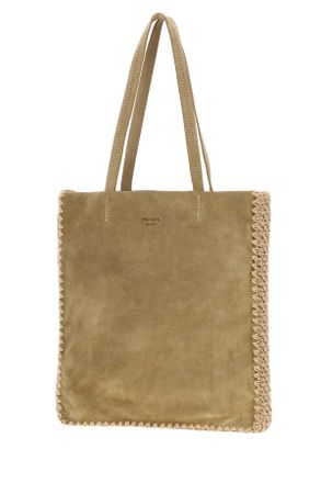 Prada Milano Shoulder Bag - Beige