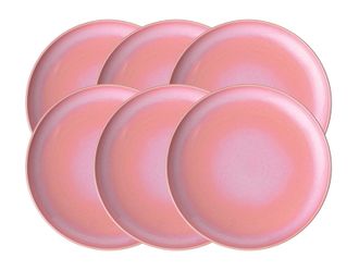 like. by Villeroy & Boch Perlemor Coral Fr&uuml;hst&uuml;cksteller 24 cm Set6