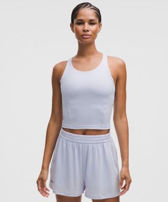 lululemon Débardeur Wunder Train dos nageur Maintien moyen, bonnets B/C pour Femmes - Bleu - Taille 10