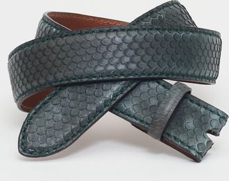 Reptiles House Toledo - Ledergürtel - Petrol