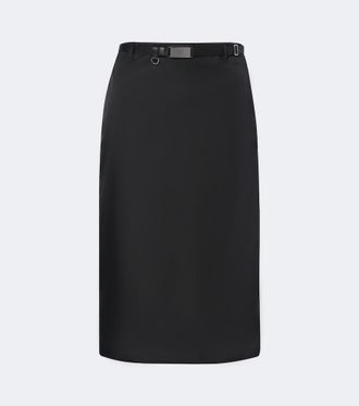 Prada Bleistiftrock aus Re-Nylon