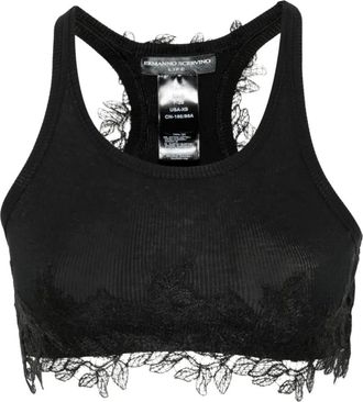 Ermanno Scervino Femme, Sous-v&ecirc;tements, Noir, Taille: 38 FR Bras