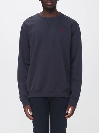 La Martina Rollkragen-Sweatshirt mit Rei&szlig;verschluss und Kontrastlogo aus Baumwolle