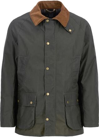Barbour Homme, Sport, Vert, Taille: M Veste Ashby Wax L&eacute;g&egrave;re