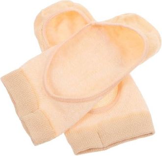 BESPORTBLE UPKOCH Chaussettes De Yoga Antid&eacute;rapantes &agrave; Deux Orteils, &agrave; Bout Ouvert Et Dos Ouvert, Coton Doux, &Eacute;t&eacute;, Femme, Respirantes Et Taille Unique