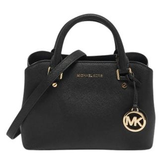 Michael Kors Sac &agrave; main en cuir Pre-owned - Femme - Pre-owned - Noir - Taille: ONE Size