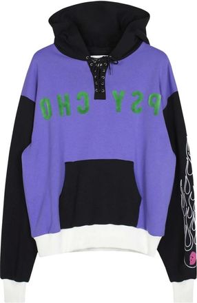 Youths in Balaclava Homme, Sweatshirts et sweats &agrave; capuche, Violet, Taille: M Psycho Highway Sweat &agrave; capuche