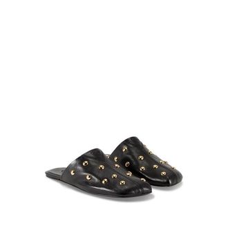 Chlo&eacute; Mules en cuir