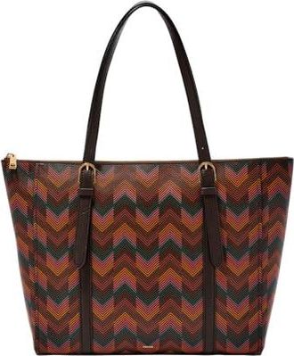 Fossil Carlie, Tote Femmes, Marron