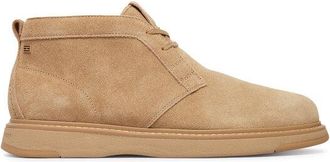 Tommy Hilfiger Schn&uuml;rschuhe Comfort Suede Chukka FM0FM06074 Braun