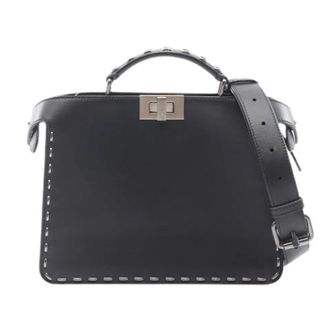 Fendi Pre-owned Peekaboo ISeeU Leder 2way Handtasche - - Pre-owned - Damen - Schwarzk - ONE SIZE