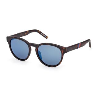 K-Way unisex, Accessoires, Brun, Taille: 52 MM Lunettes de Soleil Bleues Miroir Style Phantos