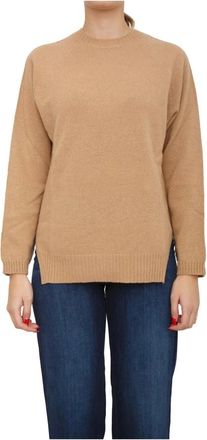 Twinset Femme, Pulls, Brun, Taille: 42 FR Maglia Cammello