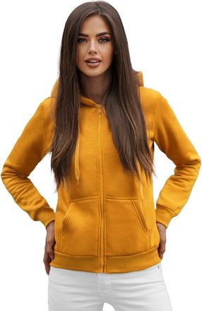 OZONEE Damen Kapuzenpullover Sweatjacke Sweatshirt Farbvarianten Kapuzenjacke Kapuzenpulli Langarm Kapuze Hoodie Sport Style Casual Fitness Basic Training 77
