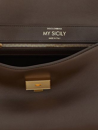 Dolce & Gabbana Top Handle Bag - Brown