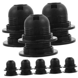 Artibetter 10st&uuml;cke Lampenfassung Vollgewinde Ersatz F&uuml;r Tischlampen Pendelleuchten Schrankdecke Mit Sicherer Verbindung Und Langlebiger Konstruktion