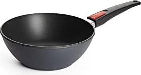Woll Diamond Lite Wok- und Rührpfanne - Induktiv -, Ø 24 cm, 9 cm hoch - Geeignet für alle Herdarten, Aluminiumguss, Antihaft-Versiegelung, backofenfest, a
