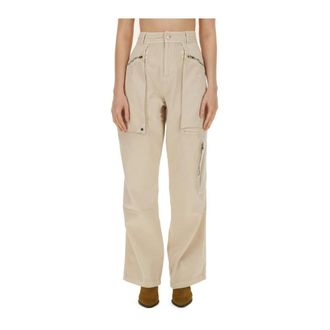 Isabel Marant Damen, Hosen, Beige, MGr&ouml;&szlig;e