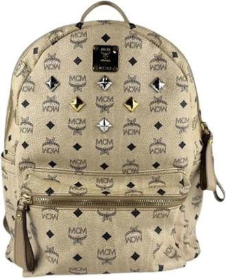 MCM Damen, Pre-Owned, Beige, ONE SIZEGr&ouml;&szlig;e